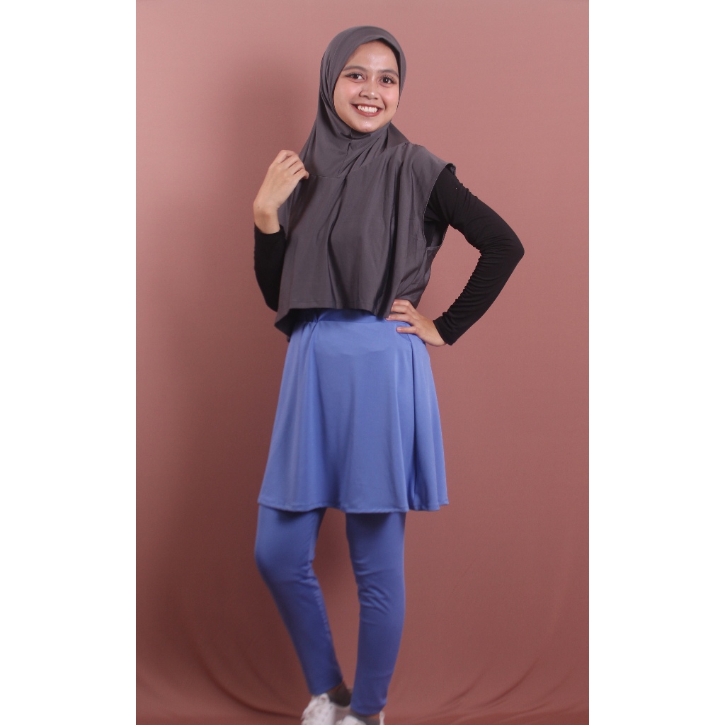 Jual LEGGING ROK OLAHRAGA WANITA/LEGING ROK DUA LAYER DAN SATU LAYER ...