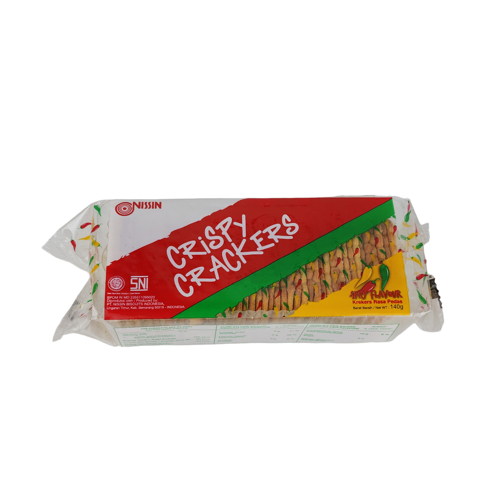 Jual Nissin Crispy Crackers MINI LONG - Netto 140gr | Shopee Indonesia