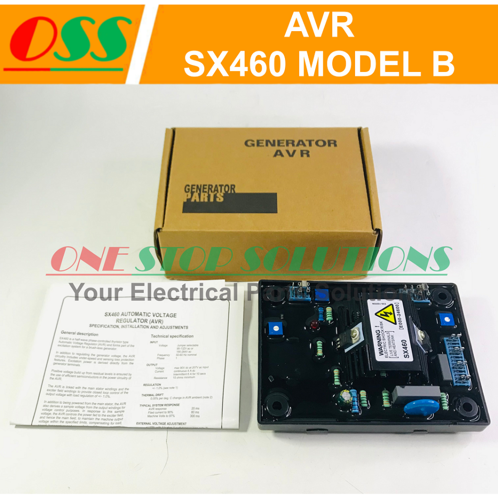Jual AVR GENERATOR SX460 MODEL B AVR SX460 AVR GENSET | Shopee Indonesia