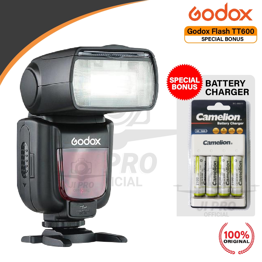 Jual Godox Flash TT600 & X2T - Lampu Flash TT 600 Paket Trigger X2-T ...