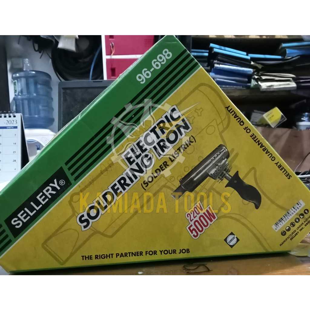 Jual Solder Listrik SELLERY 500Watt/Solder Pistol 500Watt/Solder Besar ...