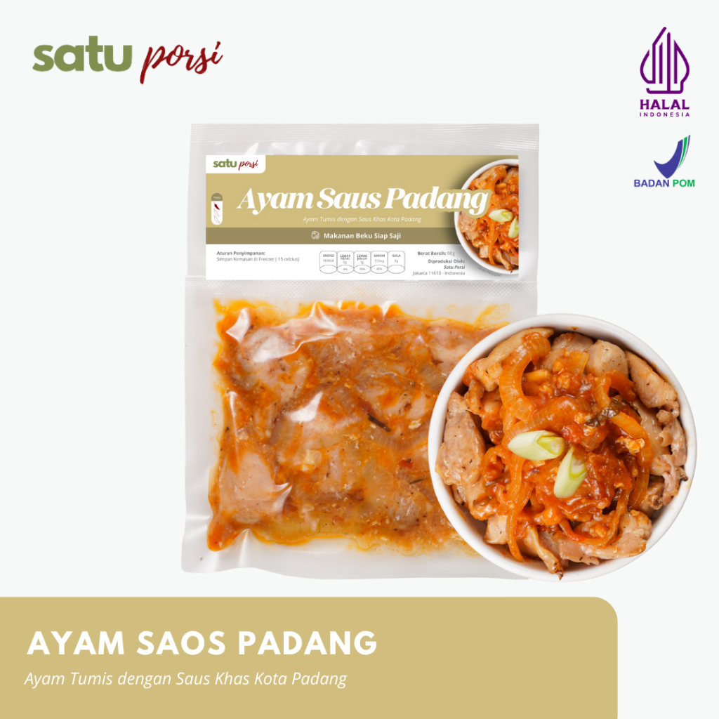 Jual Satu Porsi Ayam Saus Padang | Shopee Indonesia