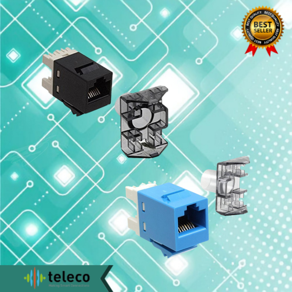 Jual Modular jack cat 6 AMP commscope | Shopee Indonesia