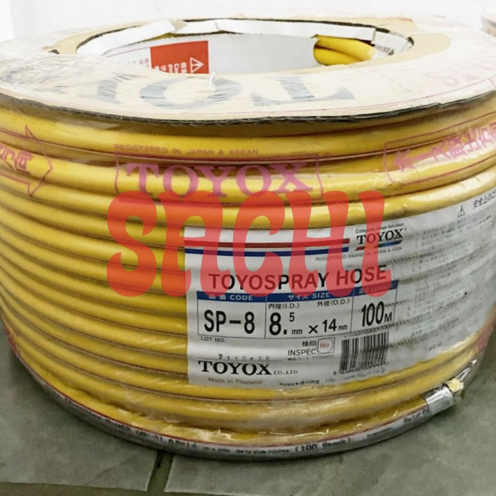 Jual ECERAN Selang Angin Toyox SP-8/ Selang Kompresor / ToyoSpray PVC 5 ...