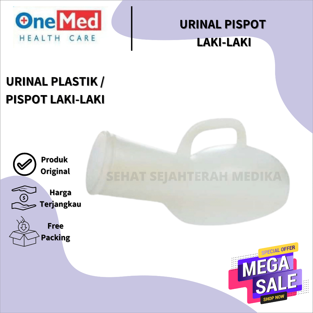 Jual Pispot Plastik / Urinal Plastik atau Tempat Tampung Urin Pria ...