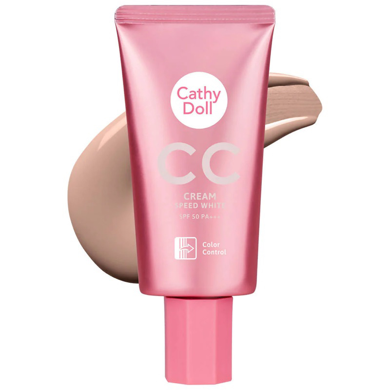 Jual CATHY DOLL SPEED WHITE CC CREAM SPF 50 PA++ ORIGINAL THAILAND ...