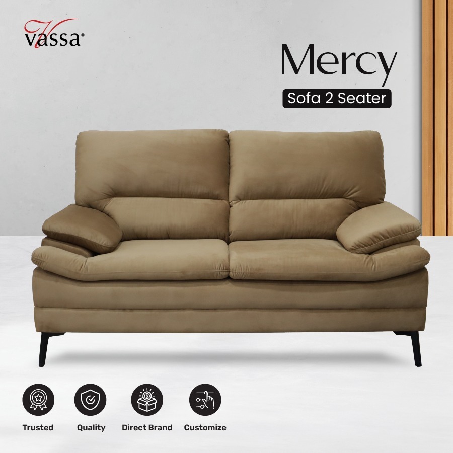 Jual sofa 2 seater Vassa type Mercy | Shopee Indonesia