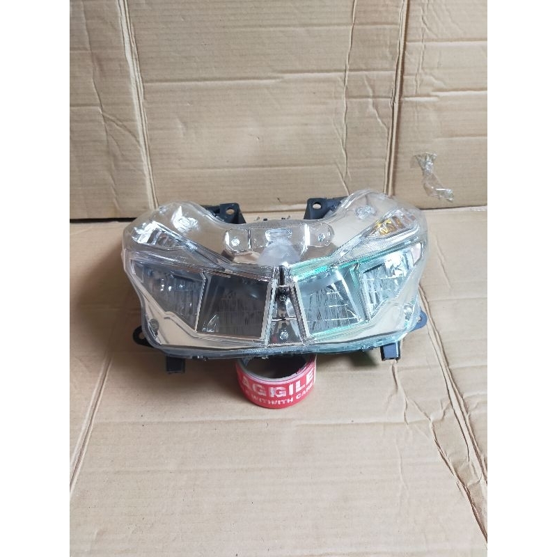 Jual Reflektor headlamp lampu depan set Vario 150 Vario 125 fi led | Shopee Indonesia