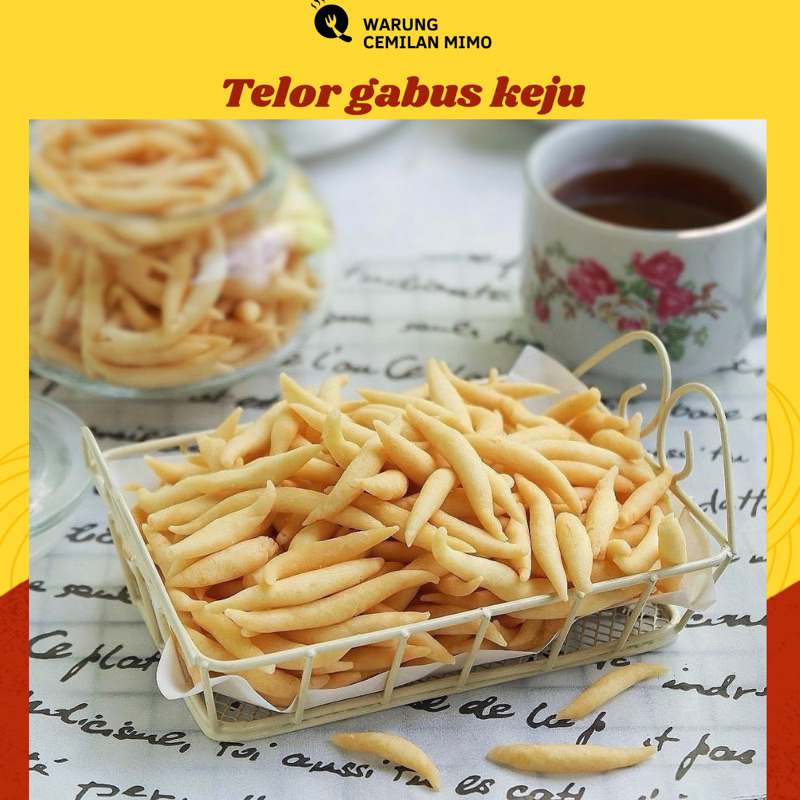 Jual Kue Telor Gabus Keju Renyah Netto 500gram | Shopee Indonesia