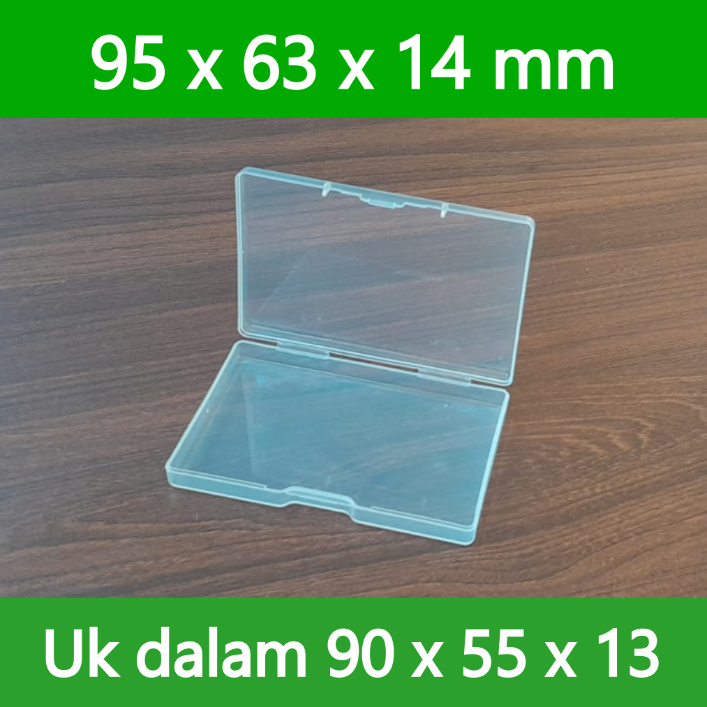 Jual Box/kotak plastik transparan 95x63x14 mm | Shopee Indonesia