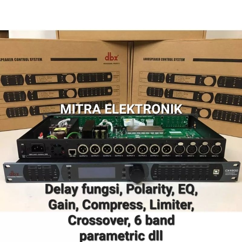 Jual DLMS MANAGEMENT DBX CX4800 BARU Speaker Management dlms dbx cx 4800 Original | Shopee Indonesia