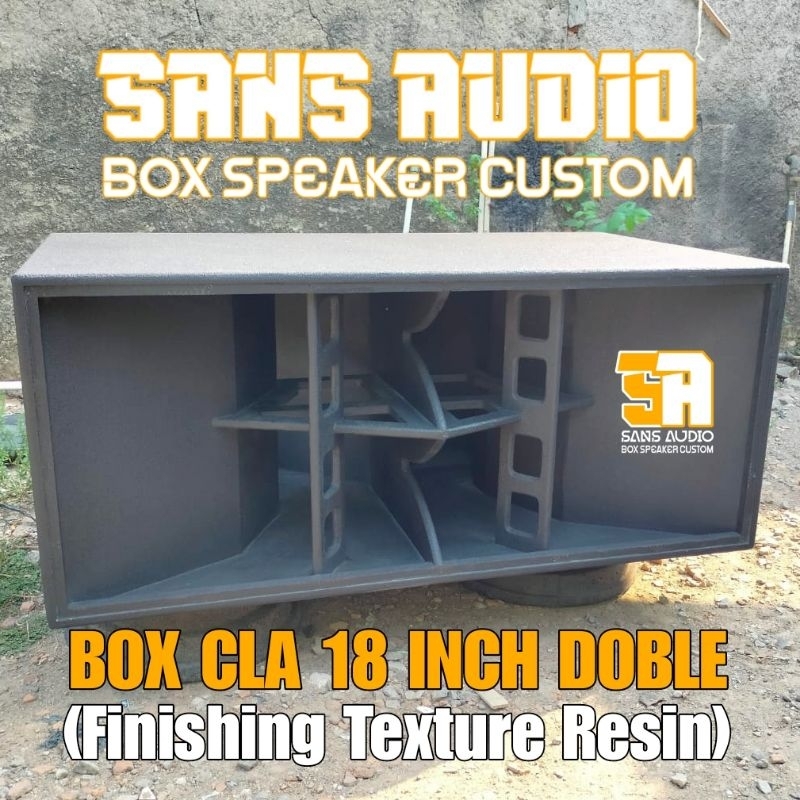 Jual Box speaker cla 18 inch doble finishing | Shopee Indonesia