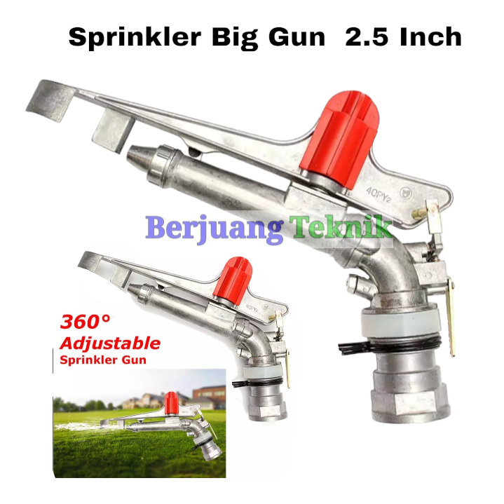 Jual Sprinkler Big Gun 2.5 Inch PY-50 jarak tembak 40-50 meter ...