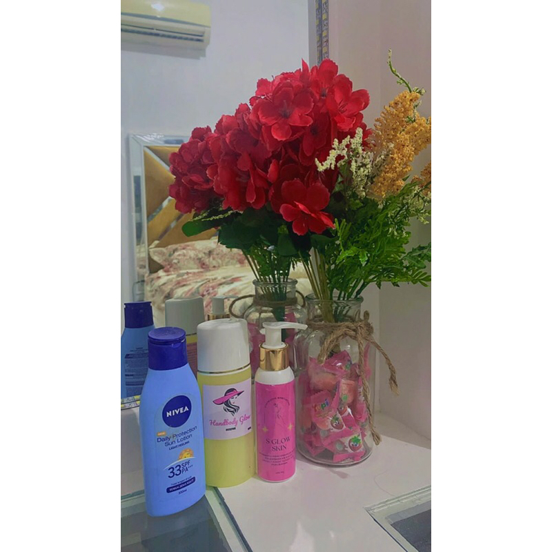 Jual Paket Putih Lengkap Hb glow+Nivea+S Glow Skin (Free masker wajah ...