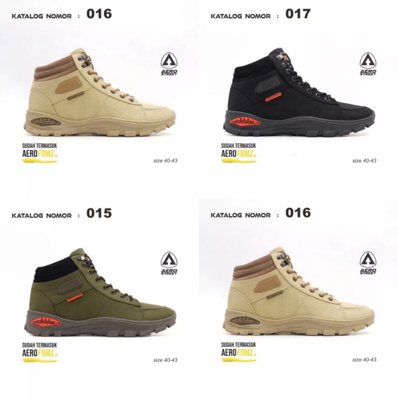 Jual Aerostreet Tactical Series | Aerostreet Tactical coklat cream krem ...