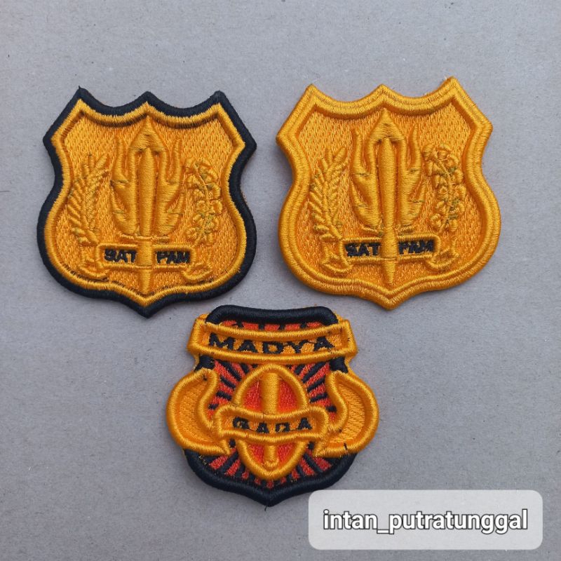 Jual Logo Gada Madya + Kewenangan Bordir Timbul | Shopee Indonesia