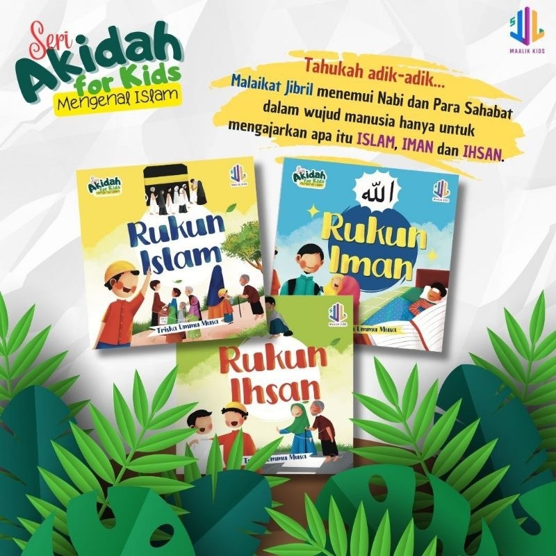 Jual Buku Seri Akidah for Kids: Mengenal Islam | Bonus Poster Rukun ...