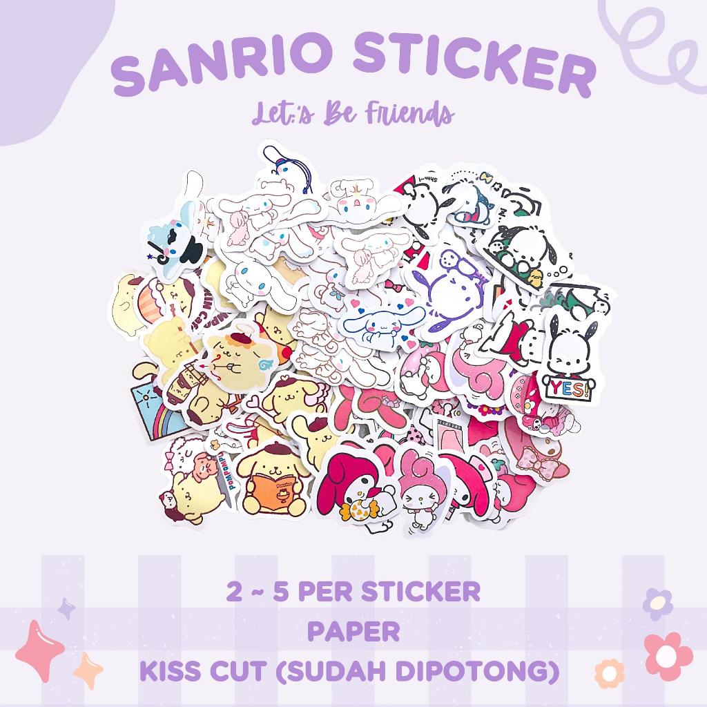 Jual Sticker Sanrio Stiker My Melody Pompompurin Cinnamoroll Pochacco