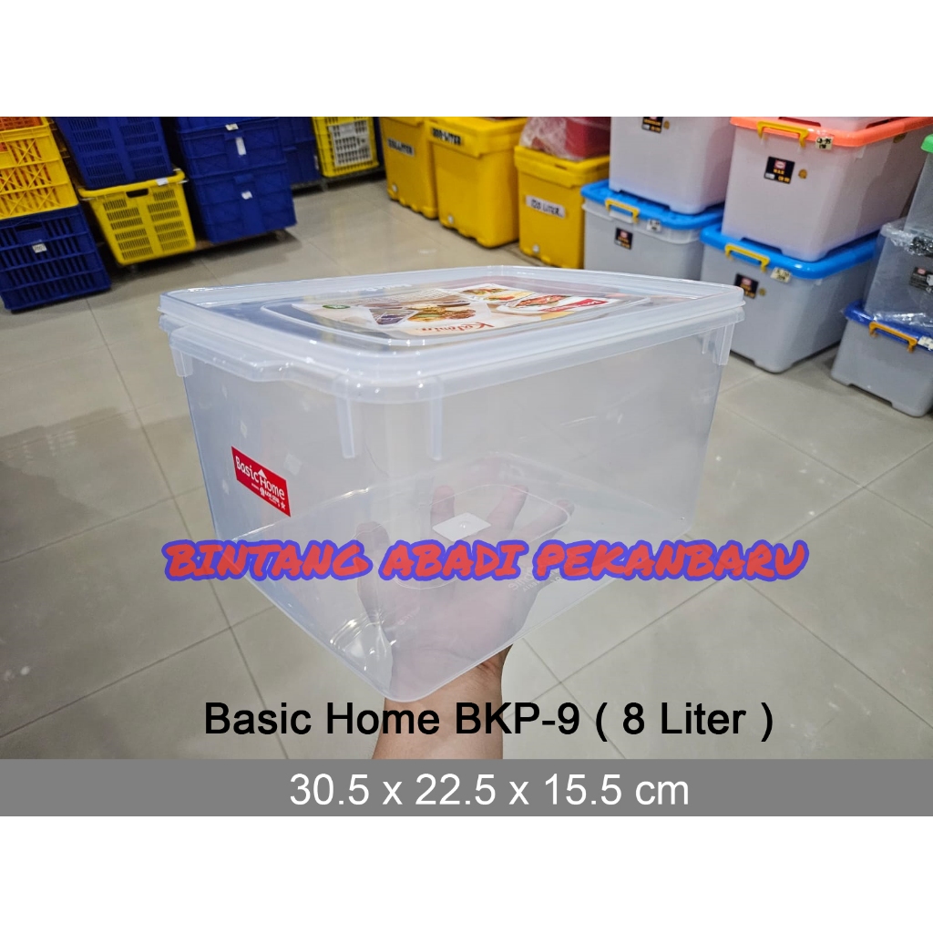 Jual Tempat Donat Basic Home Kateria 8 Liter Kateria Keeper 703 / Kotak ...