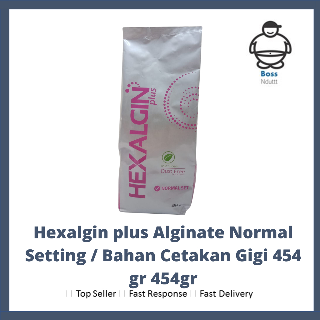 Jual Alginat plus HEXALGIN Alginate Normal Setting 454 gr 454gr ...