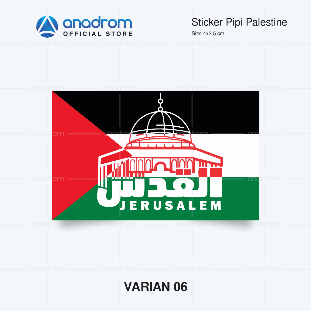 Jual Sticker Pipi Bendera Palestina | Sticker Save Palestine | Sticker ...