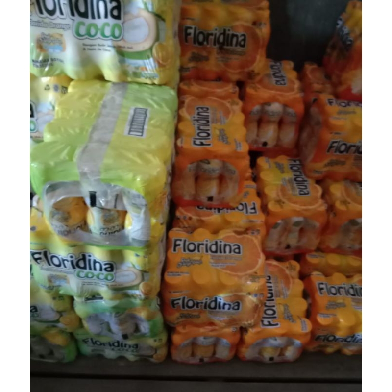 Jual FLORIDINA ORANGE/COCO 350ml | harga untu 1 slop ( isi 12 botol ...