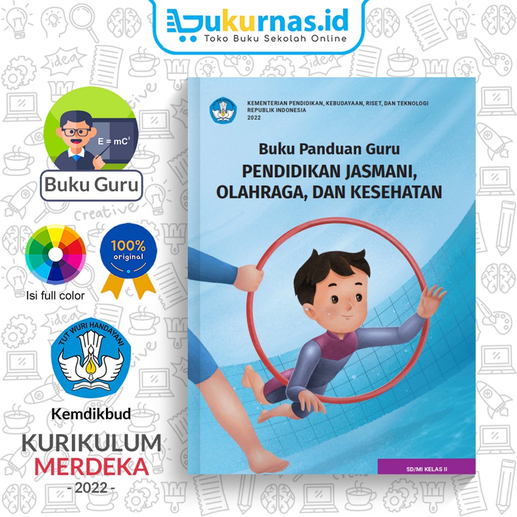 Jual Buku Panduan Guru PJOK SD/MI Kelas 2 K-Merdeka Kurmer | Shopee Indonesia
