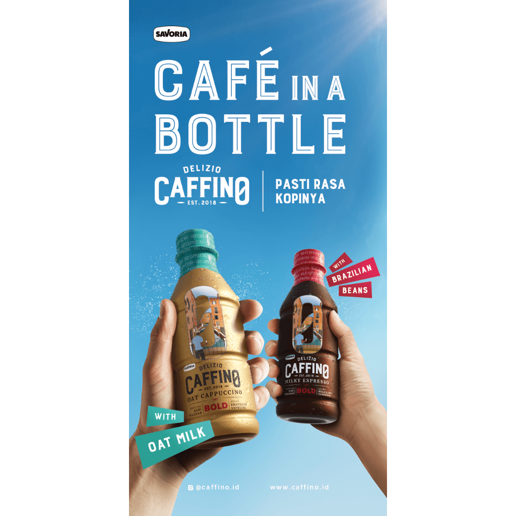Jual Delizio Caffino 1 Botol Rasa | Shopee Indonesia