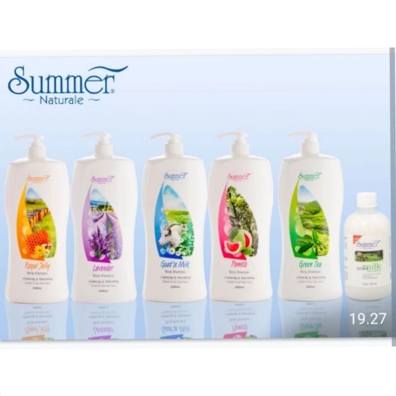 Jual Summer Body Shampoo 2Liter Free 500ml | Shopee Indonesia