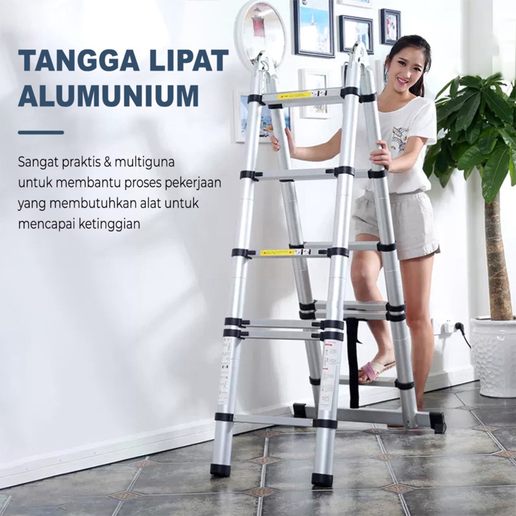 Jual Tangga Alumunium/ Tangga Lipat/ Tangga Serbaguna/ Tangga ...
