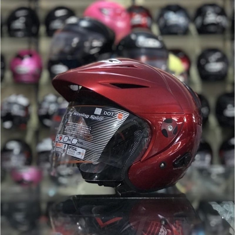 Jual HELM INK CX 25 FREE LUBANG KUNCI FULL WARNA ORIGINAL PRODUK ...