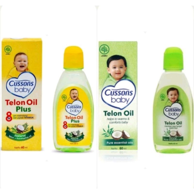 Jual Cussons Baby Minyak Telon Oil Plus 60 ML | Shopee Indonesia