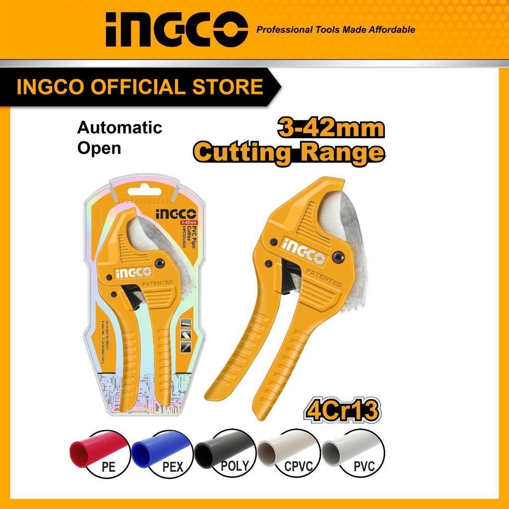 Jual (INGCO) - Gunting Pipa PVC (3-42mm) Potong Paralon Pipe Cutter INGCO HPCS05428 | Shopee ...