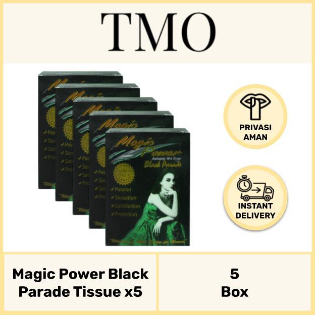 Jual Tisu Magic Magic Power Tissue Black Parade Pack X 5 Pack | TMO ...
