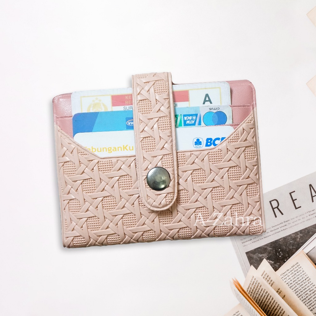 Jual A-ZAHRA 053 DOMPET GENEI ANYAMAN / DOMPET WANITA MINI / DOMPET ...