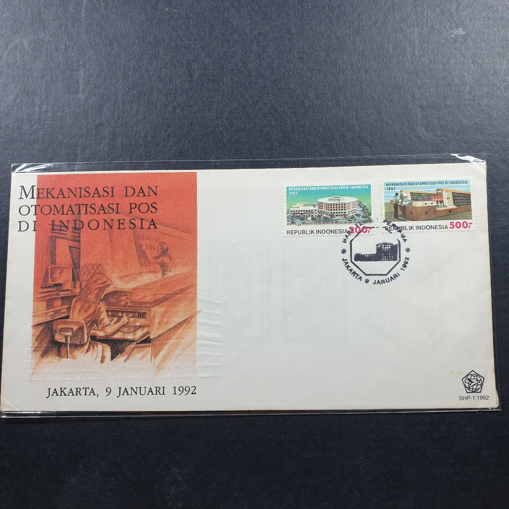 Jual Perangko SHP Mekanisasi dan Otomatisasi Pos di Indonesia 1992 ...