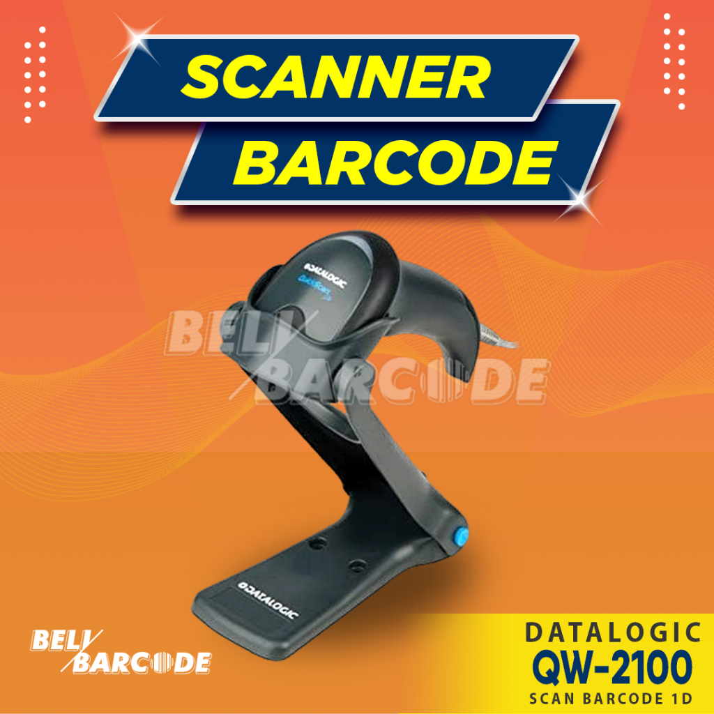 Jual DATALOGIC QW 2100 DENGAN STAND&USB QW2120 SCAN BARCODE | Shopee ...