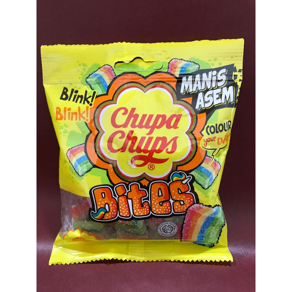 Jual Chupa Chups Sour Bites 56G - Permen Rasa Jeruk Apel | Shopee Indonesia