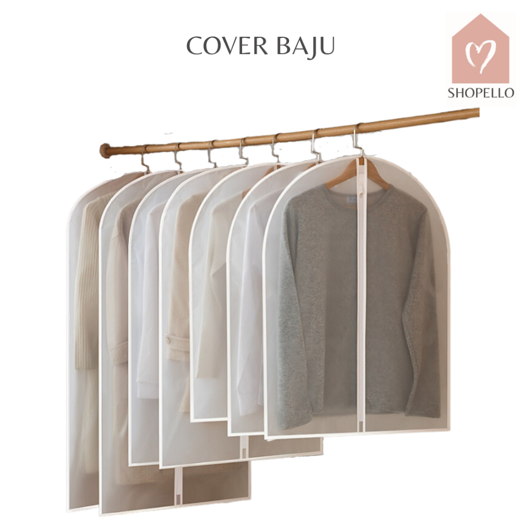Jual Shopello Cover Baju Gantung / Cover Baju Gantungan Anti Debu ...