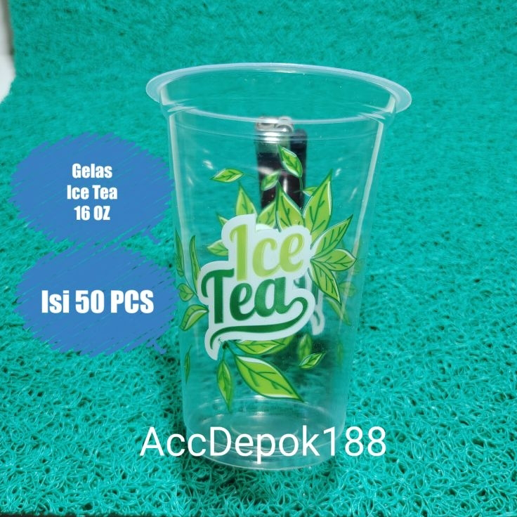 Jual Serba Murah GELAS ICE TEA / CUP ICE TEH / GELAS PLASTIK ES TEH ...