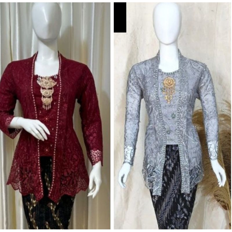 Jual KEBAYA KUTU BARU MODERN/KEBAYA PESTA KEBAYA WISUDA TERBARU | Shopee Indonesia