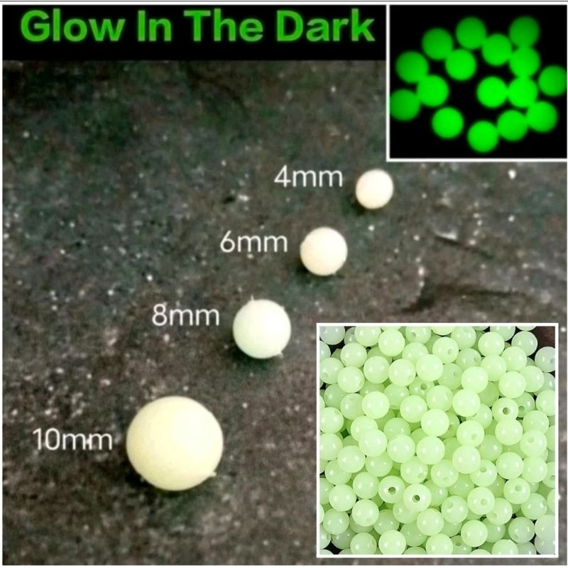 Jual 100/100/80/40 PCS Manik Manik Pancing 4mm/6mm/8mm/10mm Glow In The ... Jual 100/100/80/40 PCS Manik Manik Pancing 4mm/6mm/8mm/10mm Glow In The ...