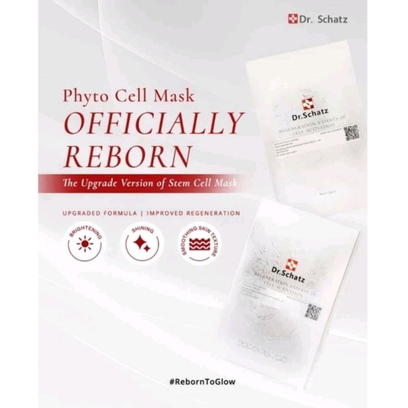 Jual Dr Schatz Phyto Cell Mask - New Stem Cell Mask (1sheet) | Shopee Indonesia