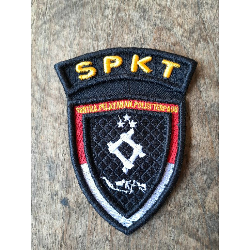 Jual logo SPKT POLRI TIMBUL 3D | Shopee Indonesia