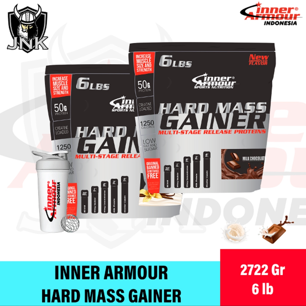 Jual INNER ARMOUR Hard Mass Gainer 6 Lb | Weight Gainer Bulking Berat ...