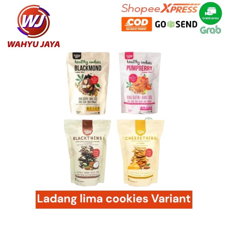 Jual Ladang lima cookies all varian rasa | Shopee Indonesia