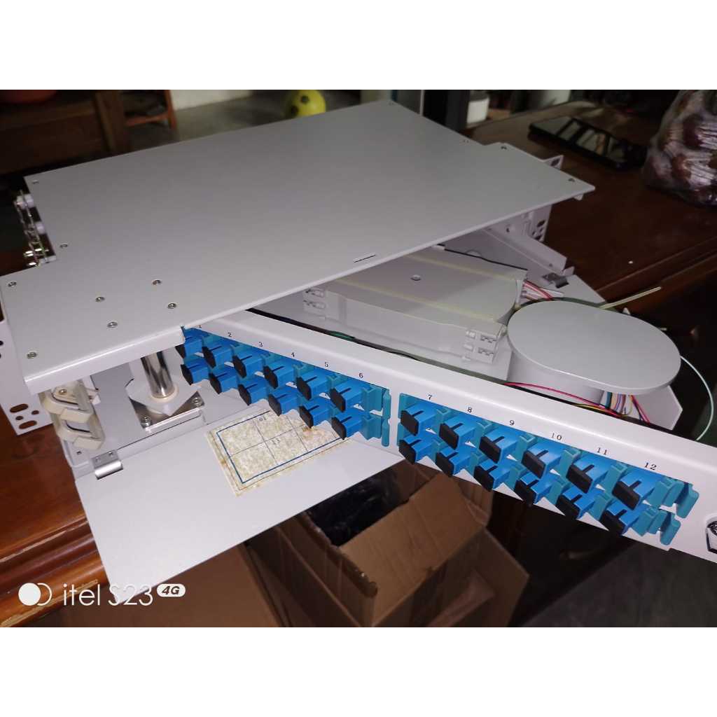 Jual OTB RACKMOUNT 24 CORE SC UPC SWING TYPE LENGKAP PIGTAIL | Shopee ...