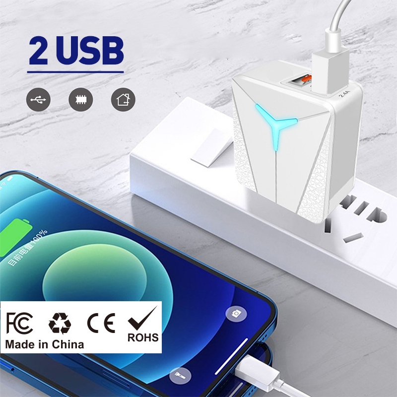 Jual 65W 5USB Adaptor Charger Fast Charging USB Type C Universal Usb ...