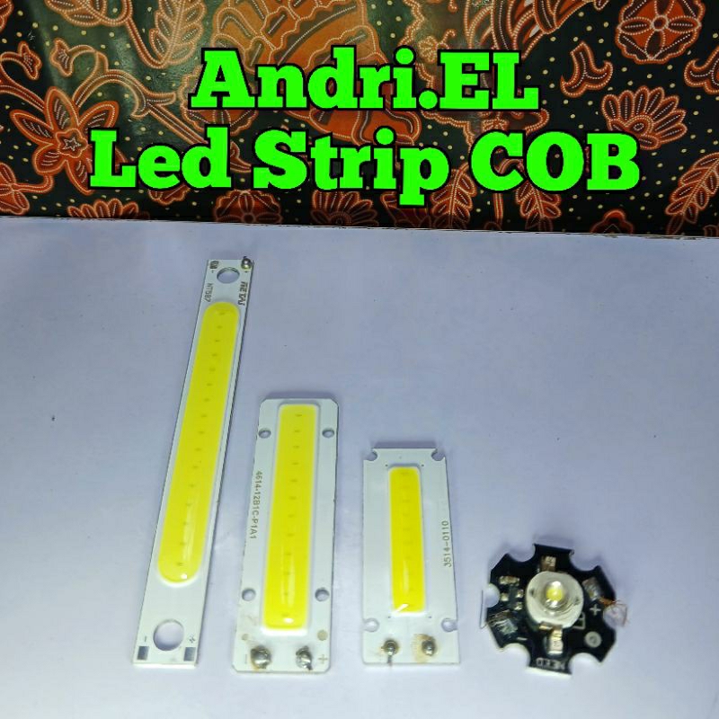 Jual LED strip COB 3,7-4,2 volt LED COB LED emergency LED srip | Shopee ...