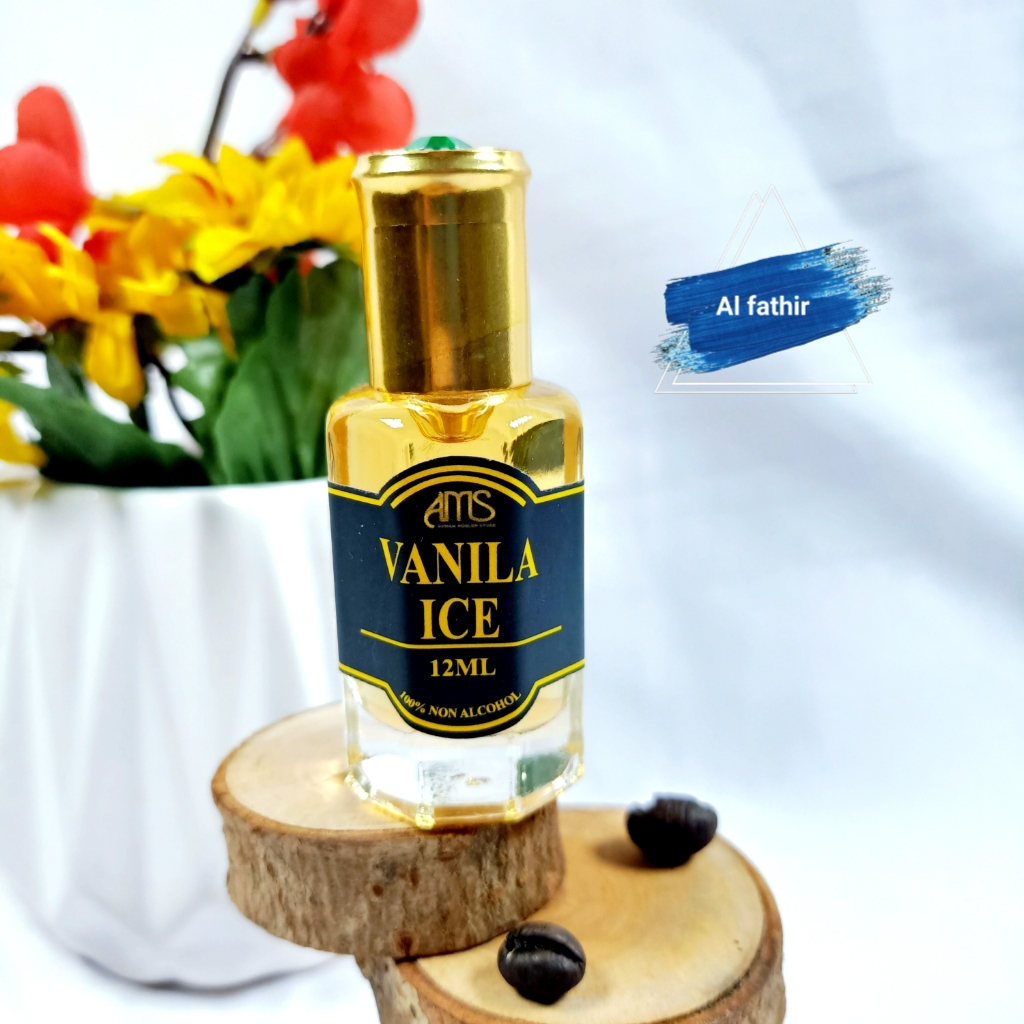 Jual AROMA VANILLA ICE PARFUM FULL BIBIT 12ML PARFUM SHALAT (BY AMS ...